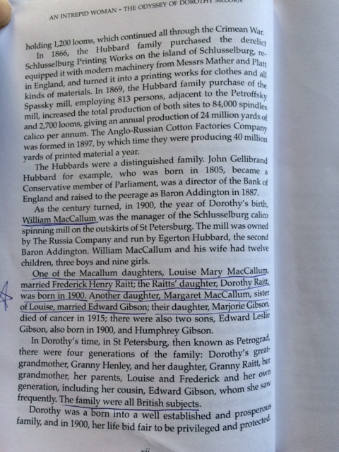 MacCallum Family Tree