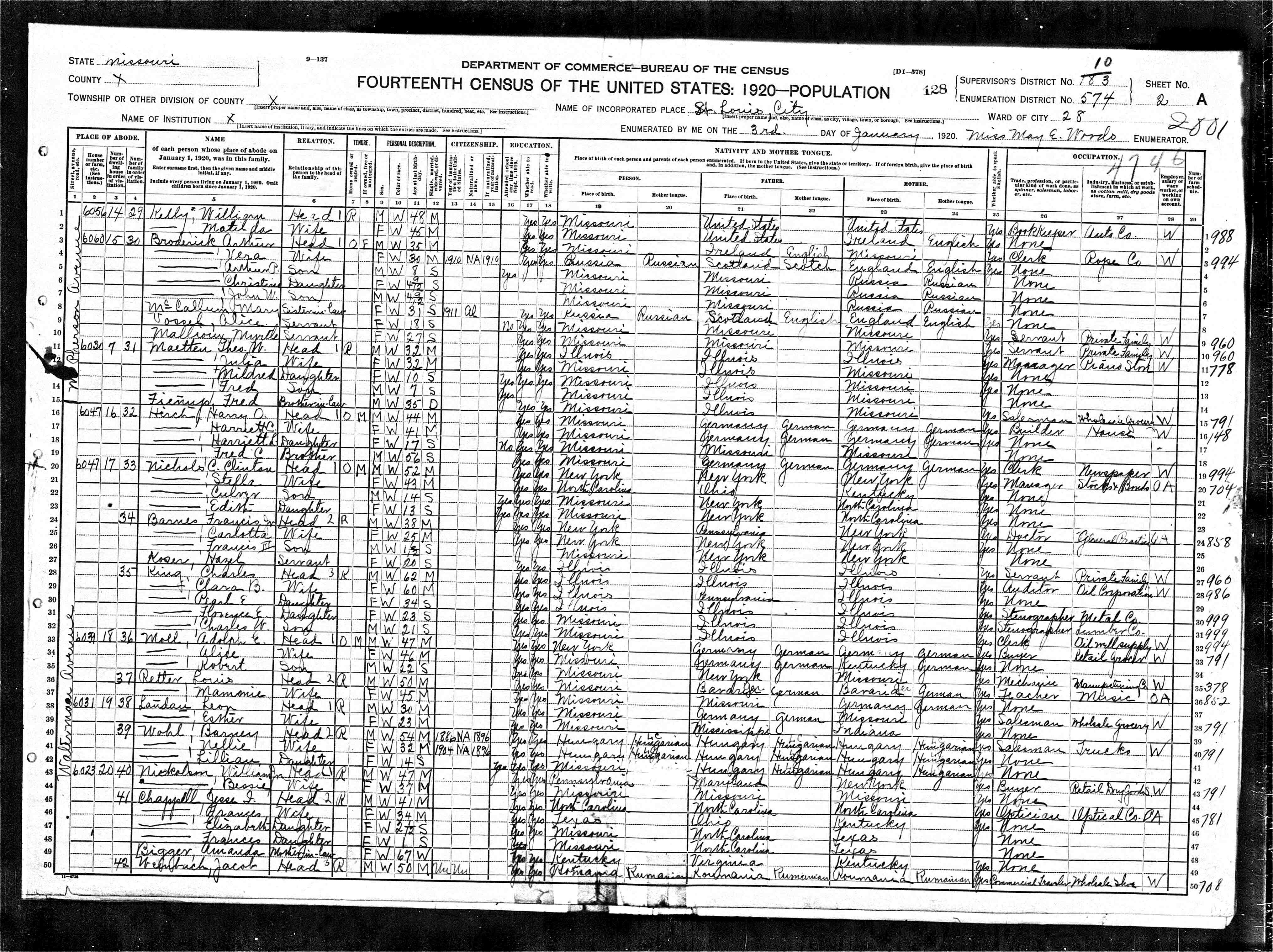 MacCallum Family Tree