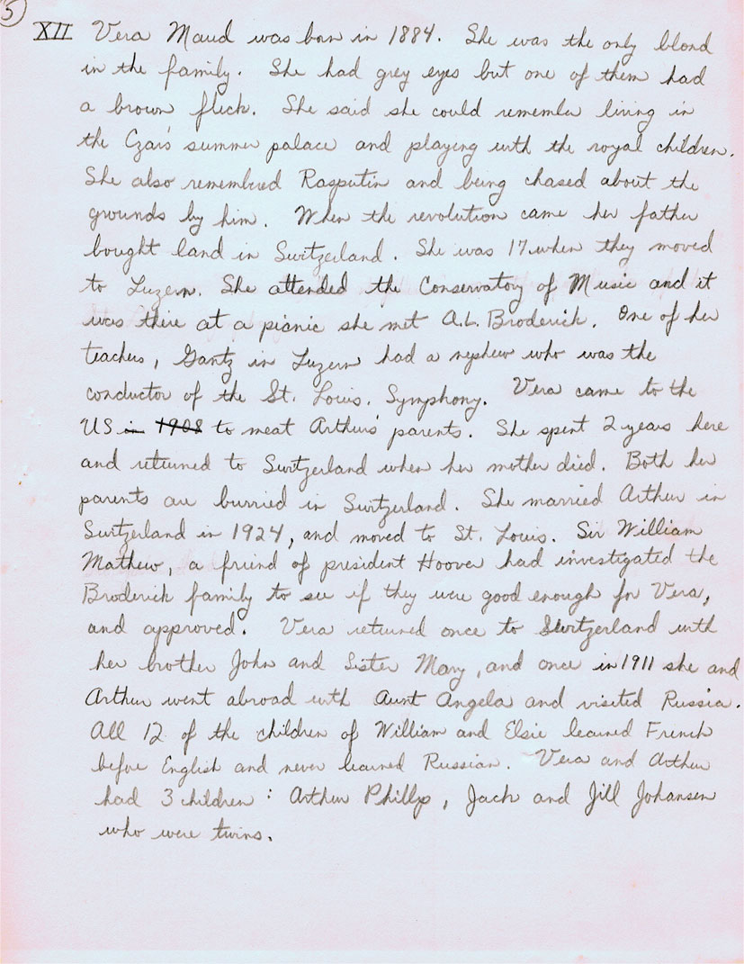 MacCallum Family Tree